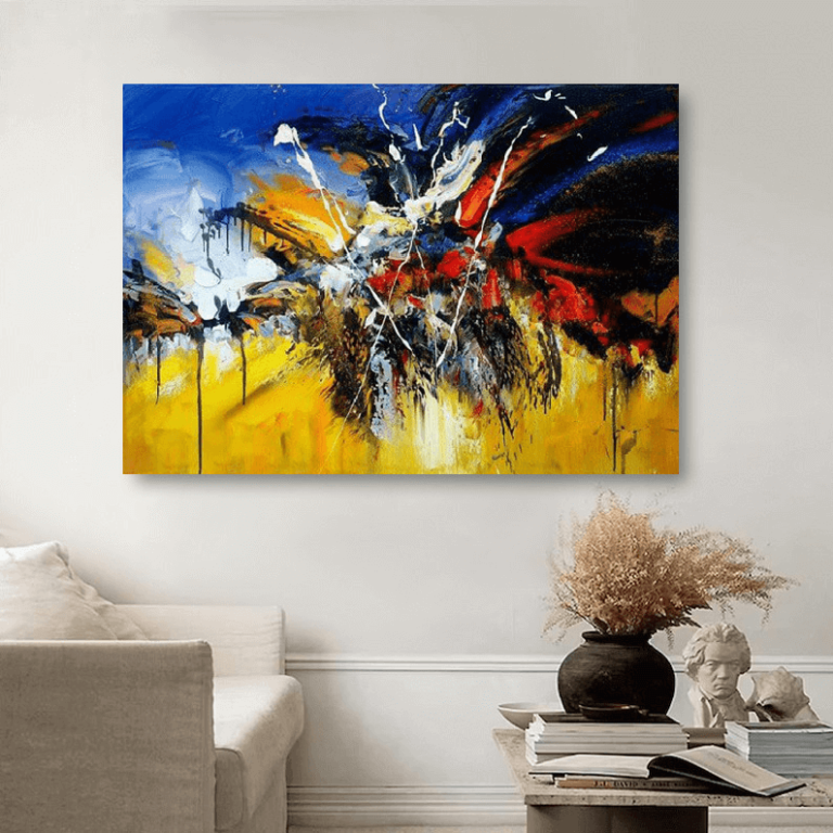 Schilderij - Calming Trees - MyNewArt